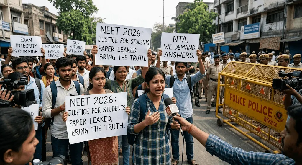 NEET Exam Paper Leak 2026: What Happened, Official Response, Student ...